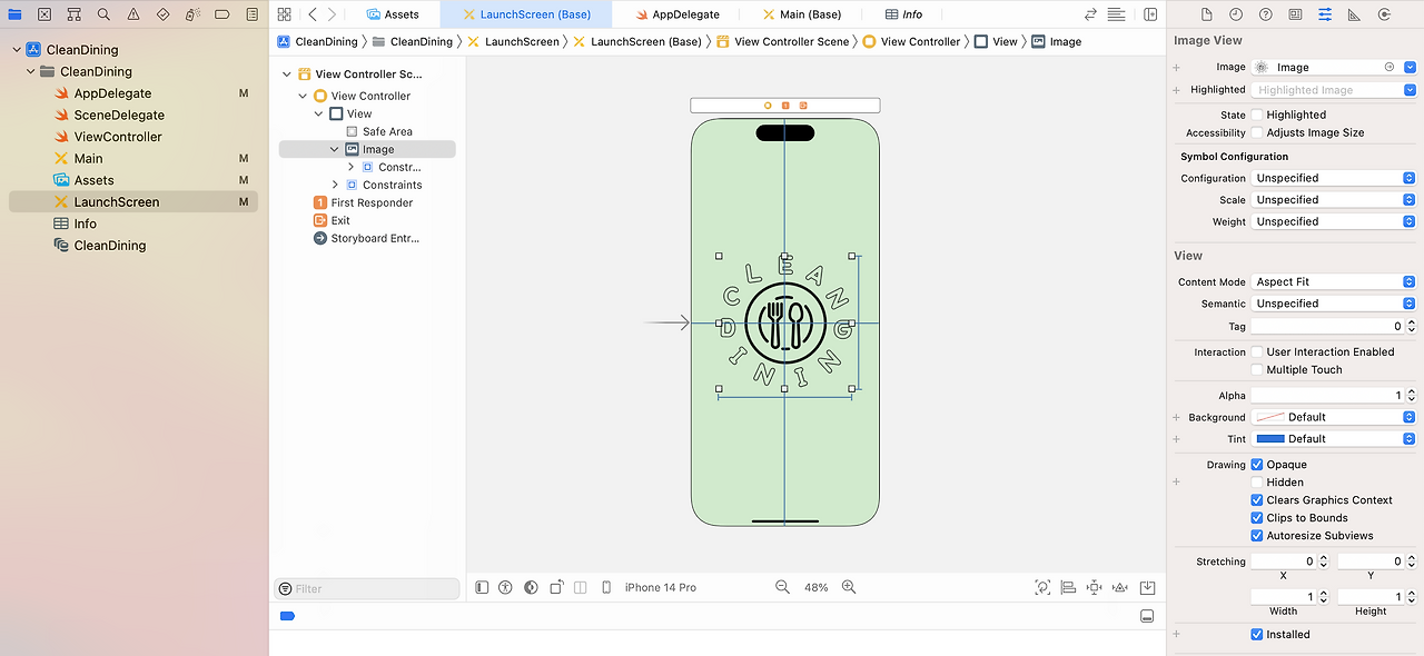 [iOS] #3 LaunchScreen - 로딩화면 만들기! :: Dev.Eunice
