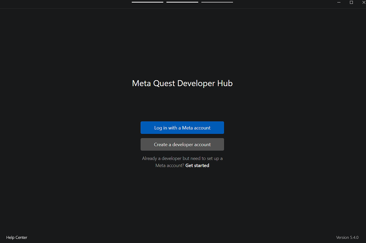 메타퀘스트3 PC 연결하는 방법(Meta Quest Developer Hub 설치)