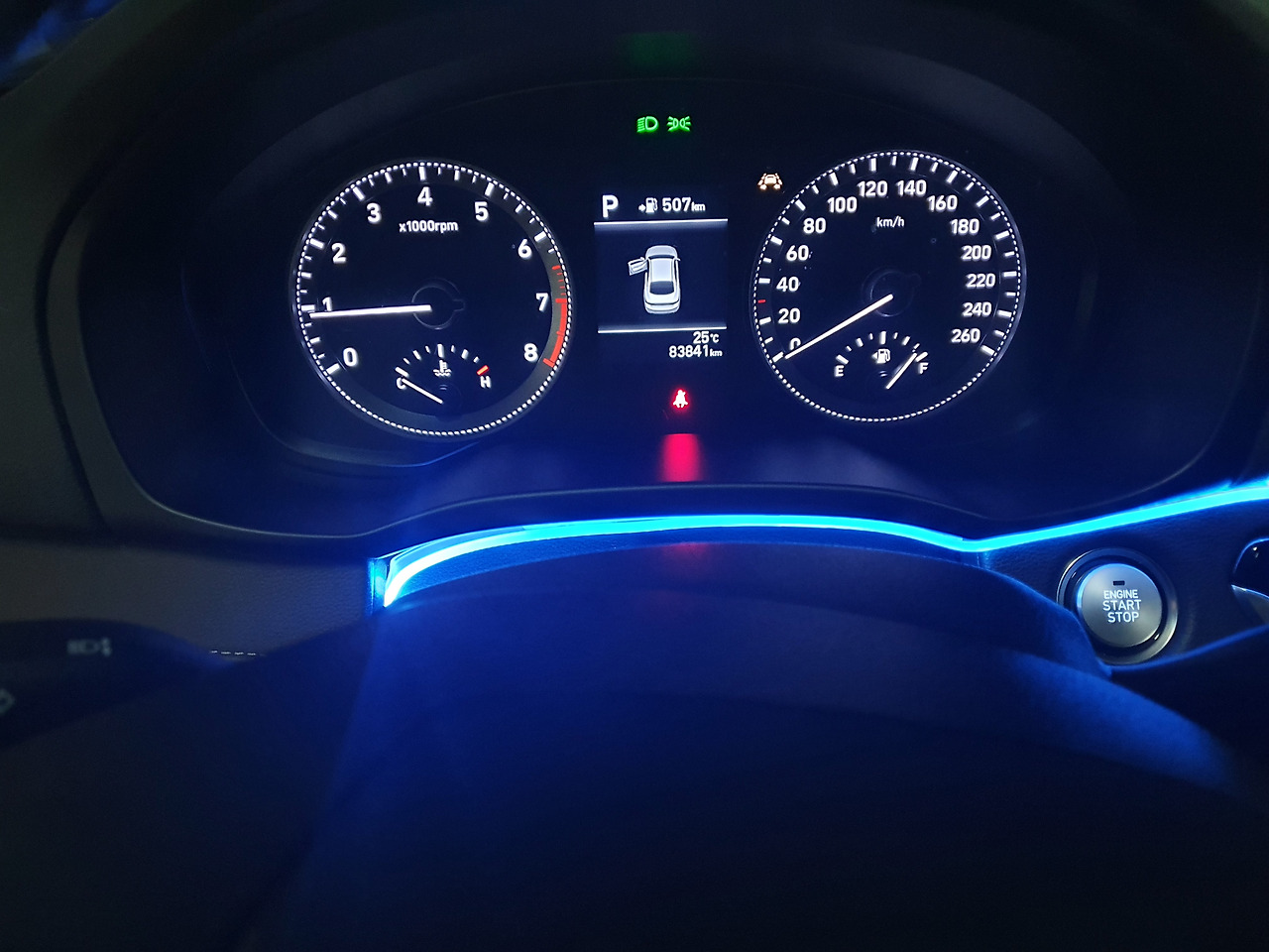 그랜저 IG DIY - 대시보드 엠비언트 :: kunaDiary();