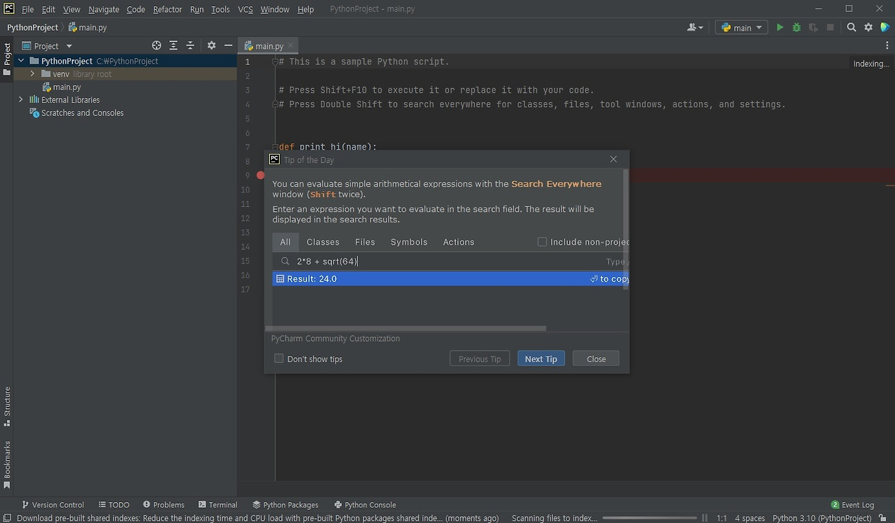 [파이썬(Python)강의] 3강 파이참(PyCharm) 기본 설정 하기