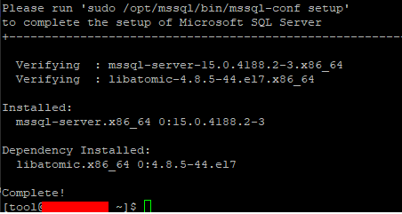 [CentOS 7] 리눅스 CentOS 7에 MSSQL(Microsoft SQL 2019) 설치하기 :: 안산드레아스