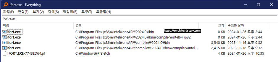 [Fortran] libiomp5md.dll 오류 해결 방법 :: Onchive