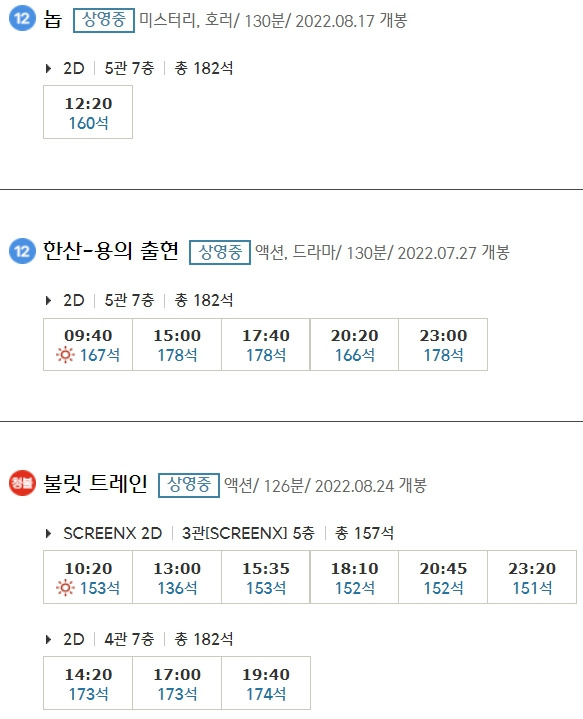 대구월성 Cgv 상영시간표 주차 가격 할인 주차 예매 가는길 정리