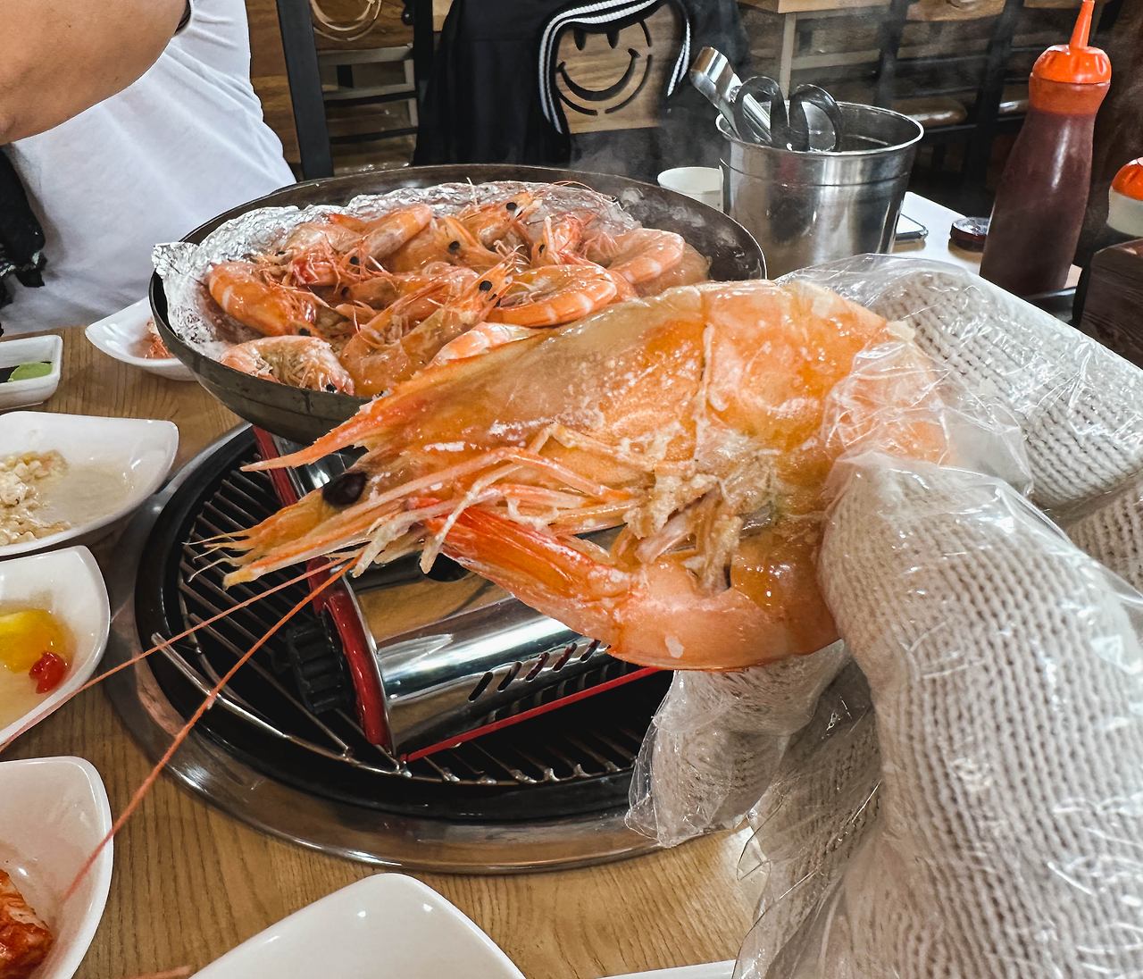 강화도 바다마을 왕새우소금구이・해물칼국수 리뷰