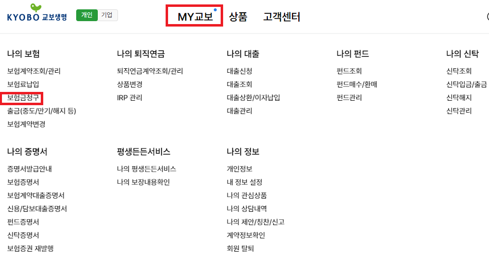 교보생명 실비보험 보험금 청구 방법5가지과 청구 서류 안내