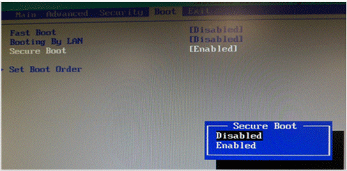 윈도우 부팅시 "All boot options are tried" 오류 해결 방법