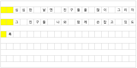 원고지 양식과 작성법의 모든 것표지첫머리본문문장부호숫자띄어쓰기퇴고
