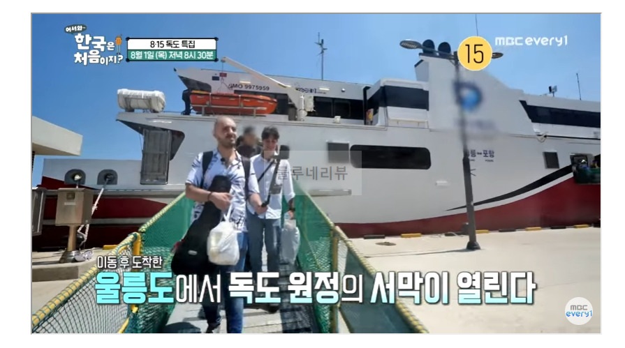 포항에서 울릉도가는 여객선 크루즈 탄 곳 어디 대형 초쾌속 여객선 운임 가격 예약 방법 룰루tv리뷰공유