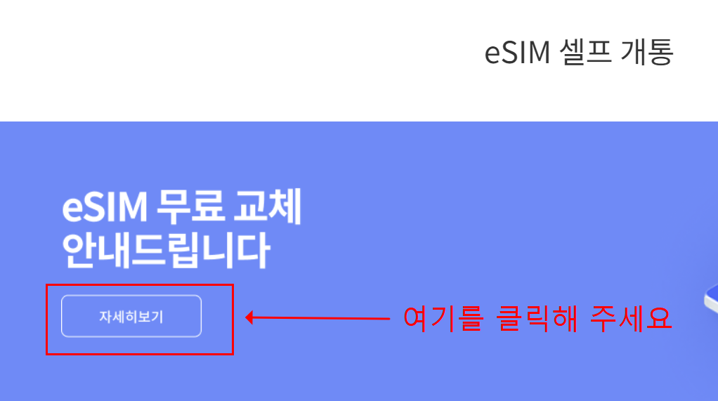 SK eSIM 무료 교체 안내[+변경방법 유의사항 총정리]
