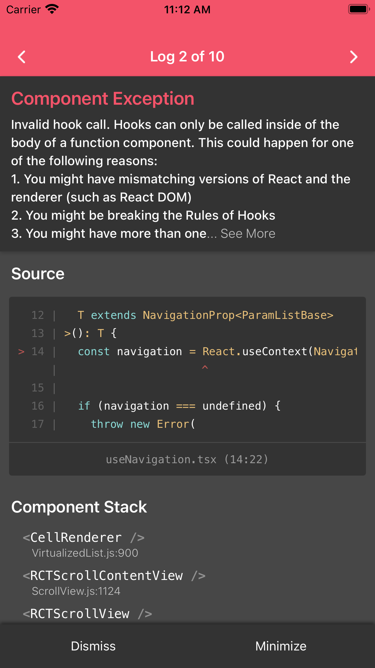 React Native - 에러해결 invalid hook call error(feat.카카오로그인)