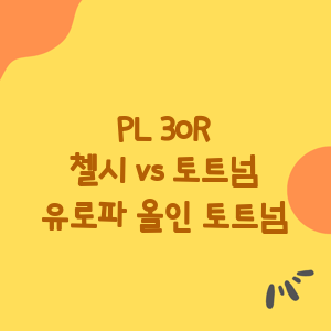 [Mini 프리뷰] PL 30R 첼시 vs 토트넘: 유로파 올인 토트넘 ! 갈길 바쁜 첼시 발목 잡을까?