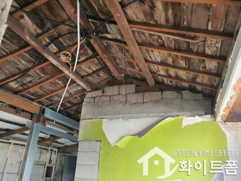 경상북도 경주 주택 단열 친환경 단열재 화이트폼수성연질폼 수성연질우레탄폼 시공