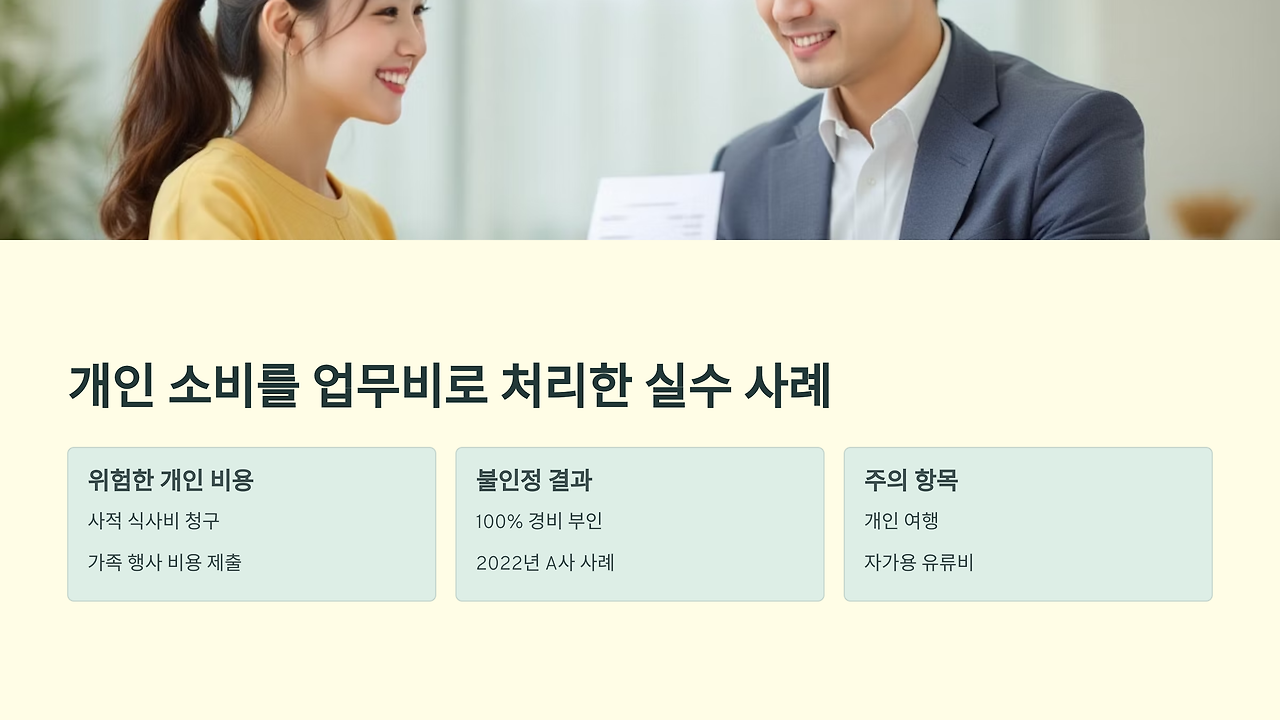 종소세 경비처리 잘못된 예시 모음｜인정 안 되는 항목들 총정리