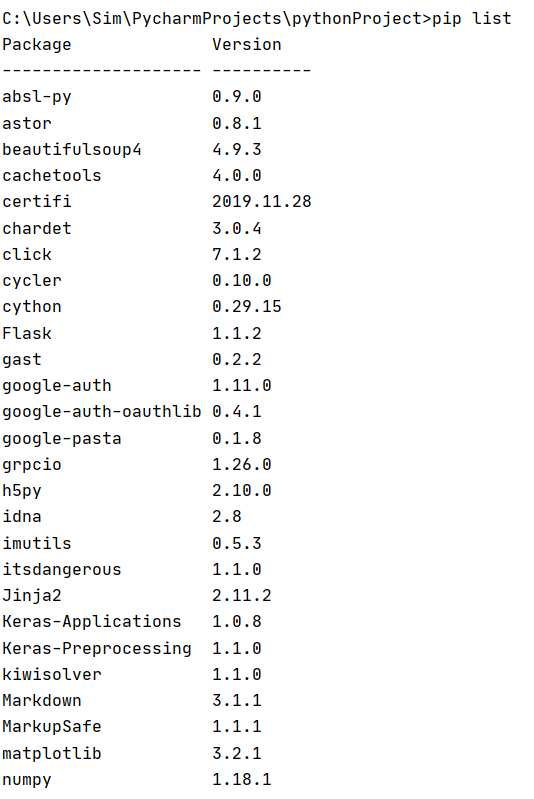 [python] 파이참 venv 가상환경 만들고 간단한 예제 코드 실행하기 (window 10) by bskyvision.com