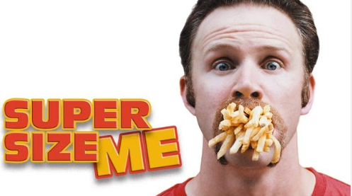 영화 "슈퍼사이즈 미" 맥도날드 패스트 푸드의 건강 문제 진단
