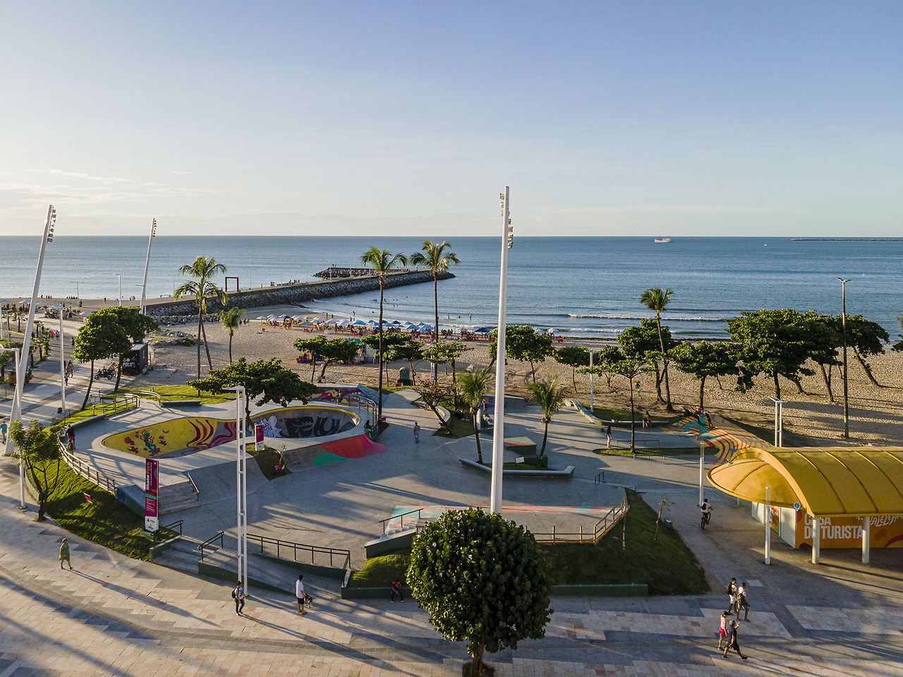 *브라질비치 스케이트보드 파크 [ Henry Teixeira Arquitetura e Urbanismo ] Skatepark ...
