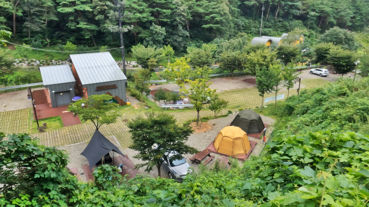 22년 가을 첫 캠핑 나들이 안성 금광호수 서운산 자연휴양림 20220903