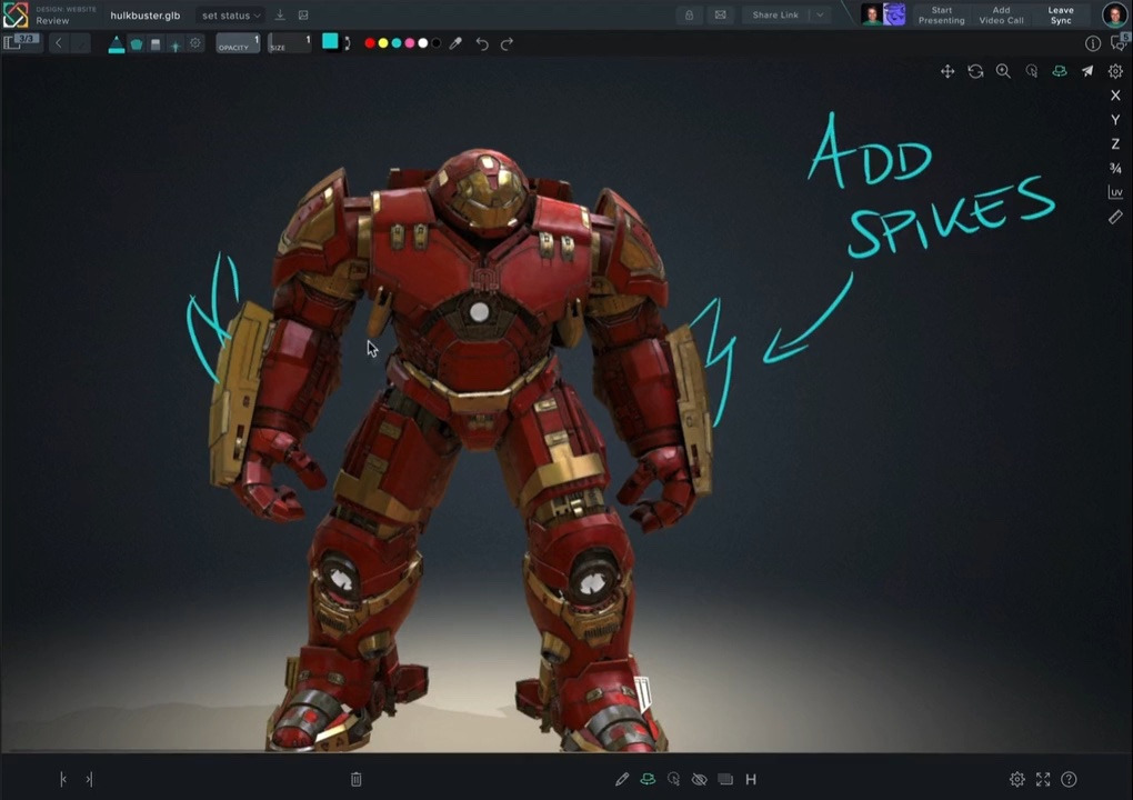 SyncSketch - 애니메이션, 영화, VFX, 기타 다양한 분야 협업 및 리뷰 도구