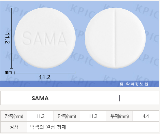 약사의 세토펜정 160mg 325mg 핵심 요약 정리효능 부작용 등 아세트아미노펜