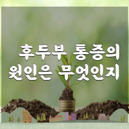 후두부 통증의 원인은 무엇인지