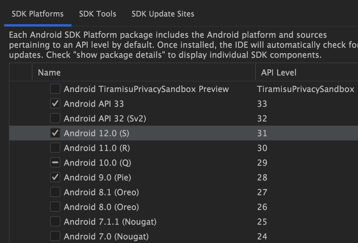 [App] Android compileSdkVersion Error (ft. API 버전)