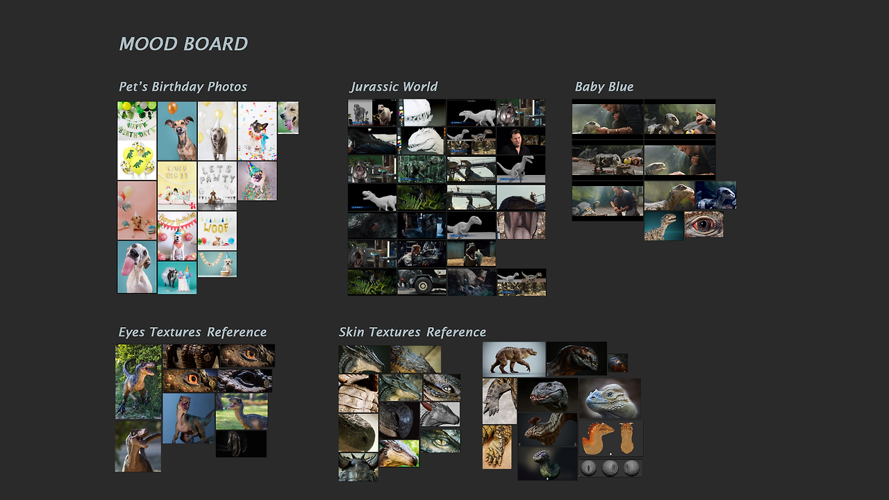 쥰샘의 3D 애니메이션 배우기 - PureRef 무드보드(Mood board)