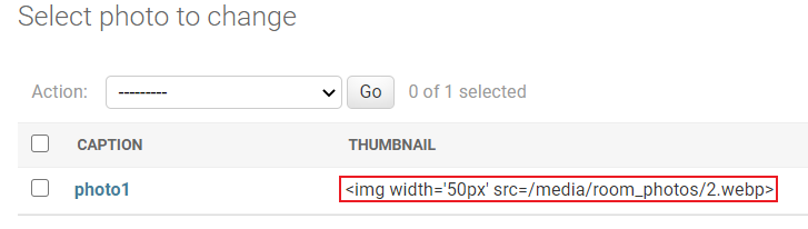 django mark_safe on photo admin :: Cog Factory