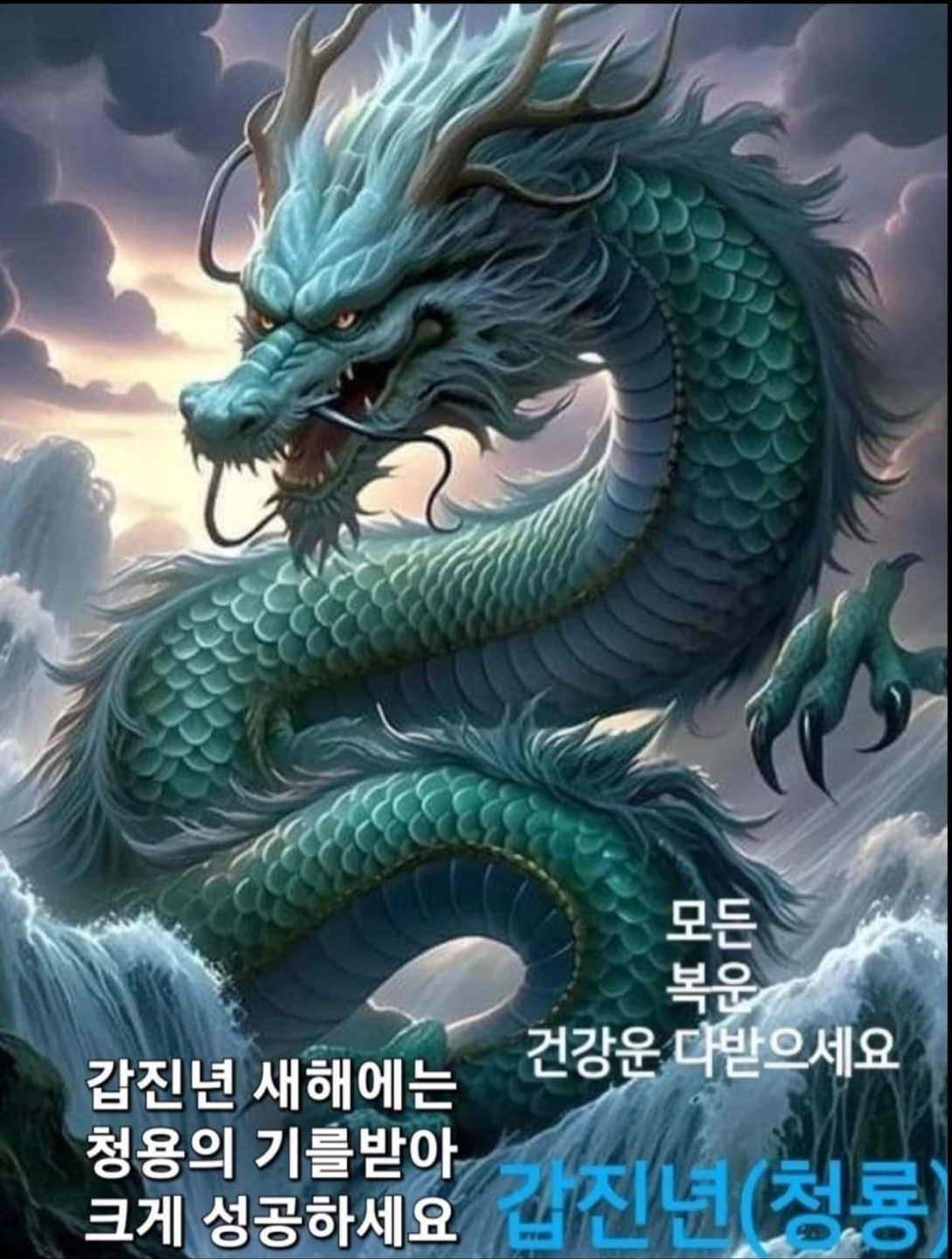 2024년 갑진년 甲辰年