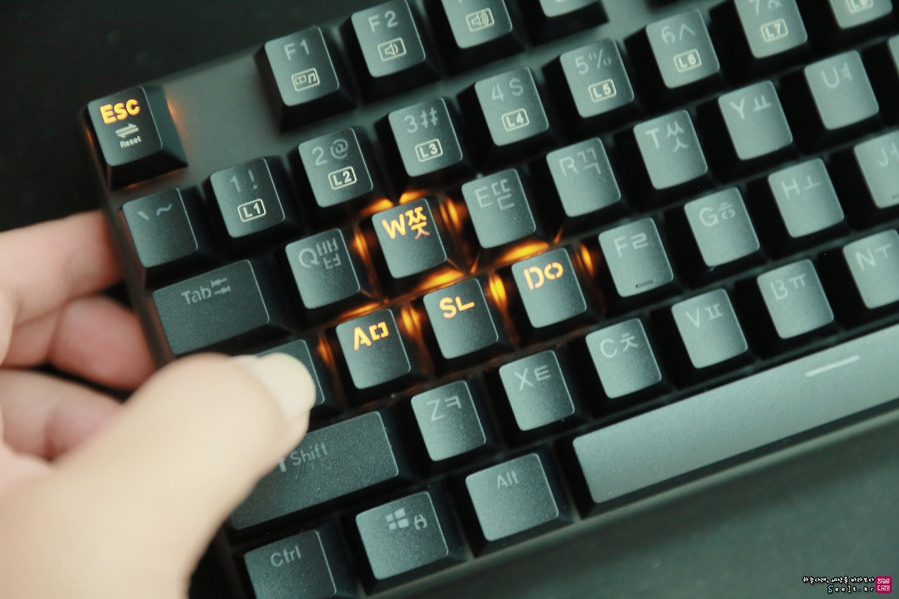 앱코 K590 기계식키보드 (청축) 사용기