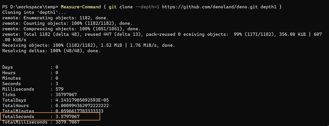 Git clone --depth=1 이후에 히스토리 복원하기.