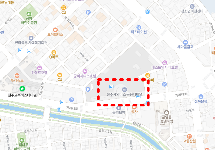 부산서부사상터미널에서 전주가는 시외버스 시간표 요금 예매 총정리