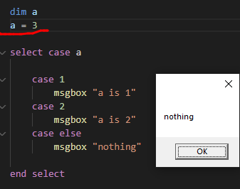 [Visual Basic] 비주얼베이직 스크립트 (VBScript) 기초 문법 (if문, for문, foreach문, case문 ...
