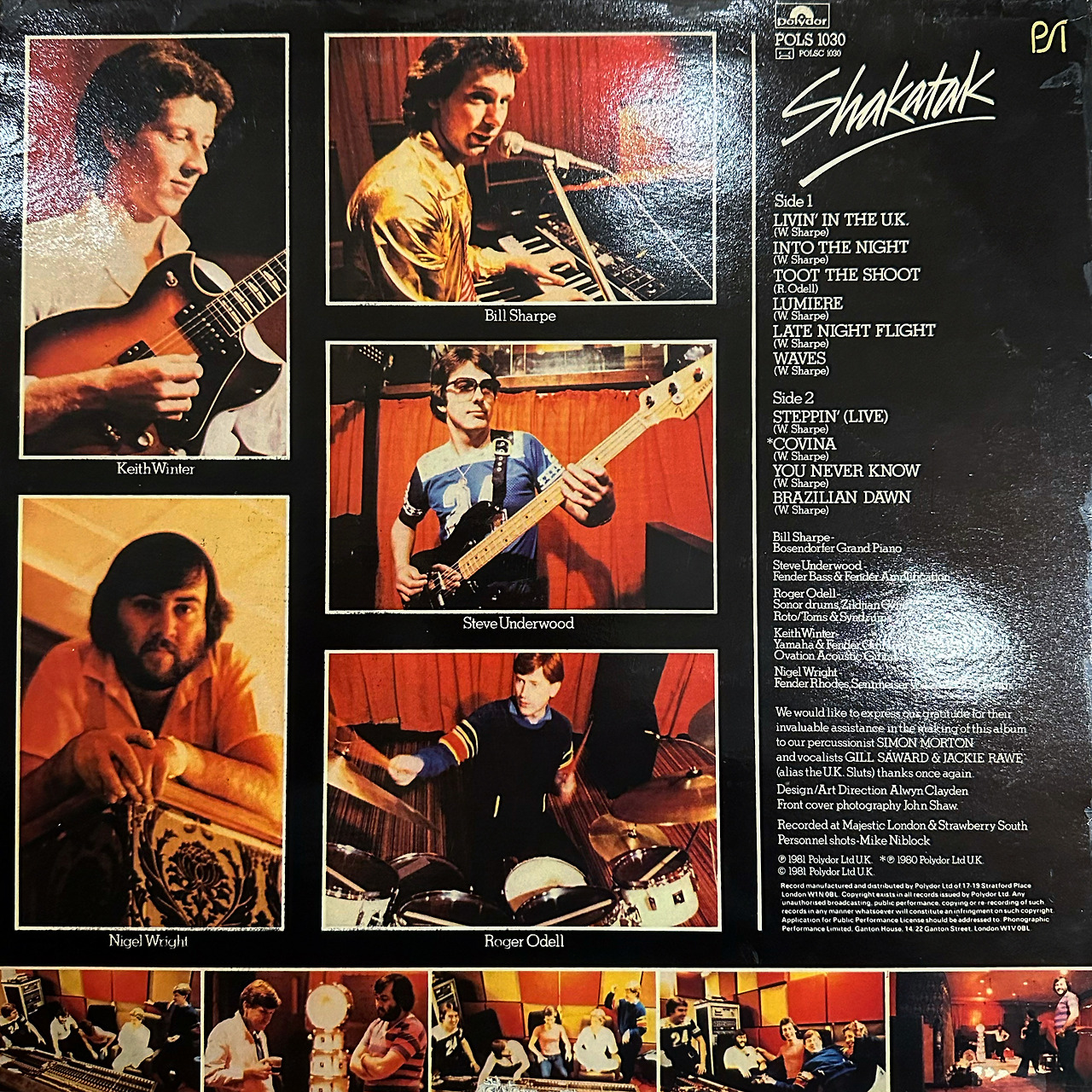 샤카탁 (Shakatak) - DRIVIN' HARD (1981)