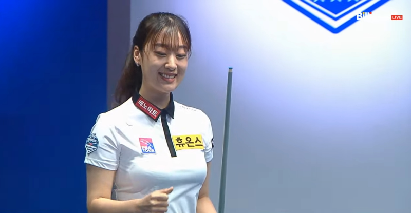 장가연 LPBA우승까지? 임정숙 강지은 꺾고 김민아 당구선수와