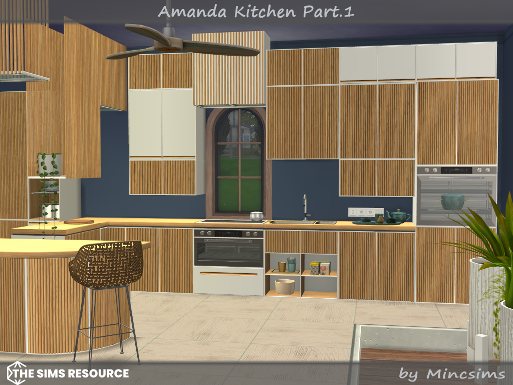 Amanda Kitchen Set — MINCSIMS