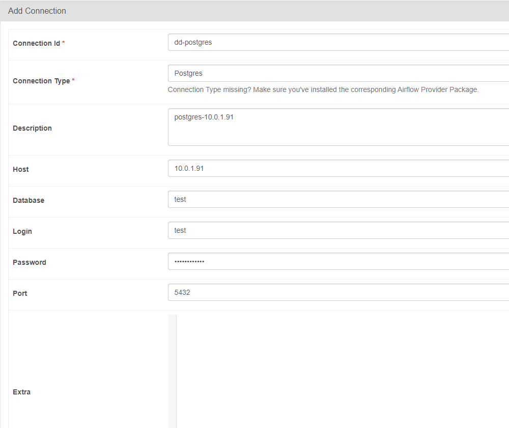 airflow connection과 hook