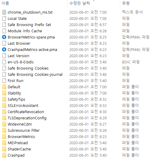 웹 브라우저 포렌식과 아티팩트