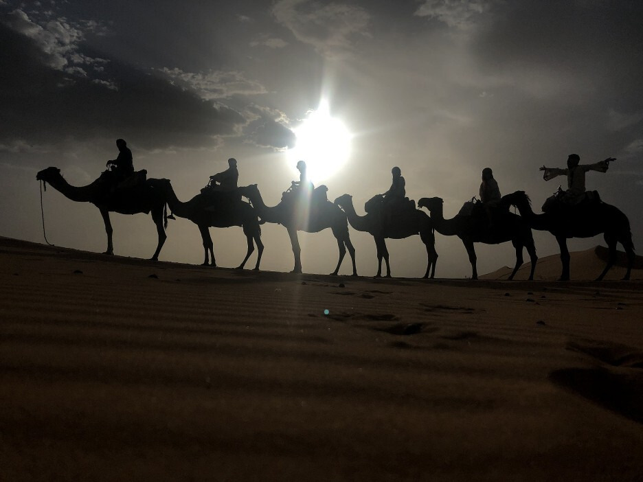 🇲🇦🐪여자혼자 모로코여행 메르주가 사하라사막 알리네집 사하라 투어