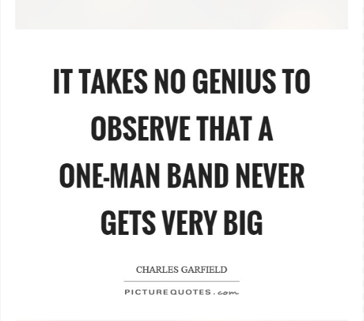 오늘의 영어표현(1970) a one-man band