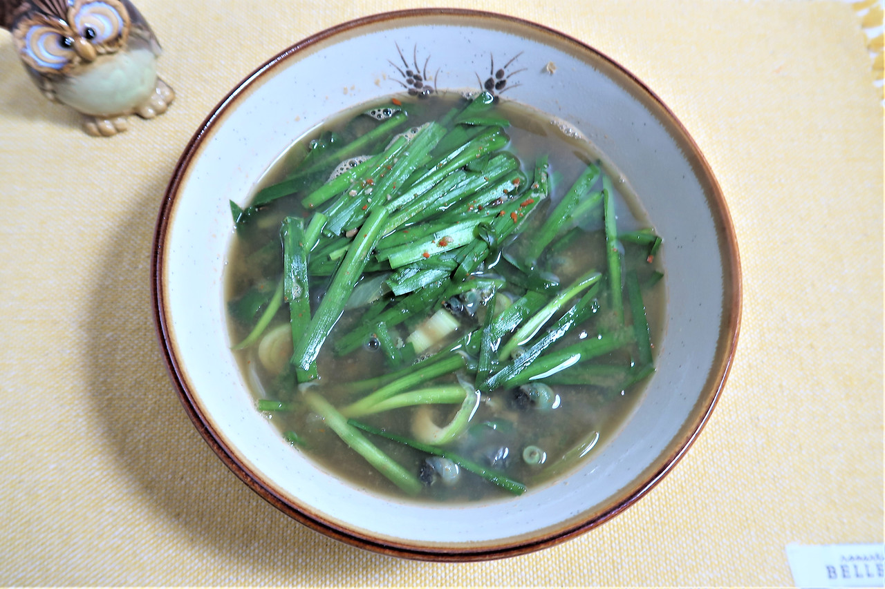시원한 다슬기 된장 해장국 맛있게 만드는 방법 다슬기 효능 영양성분