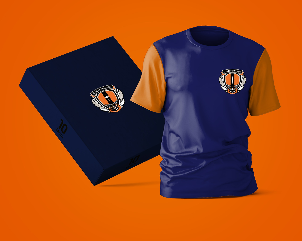 Lk디자인 Unders Wings 축구팀 엠블럼 제작