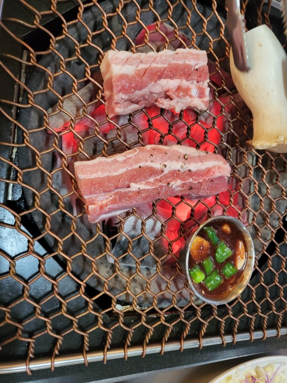 전주 송천동 참숯구이방앗간 고기맛집 추천 숯으로 구워먹는 맛집