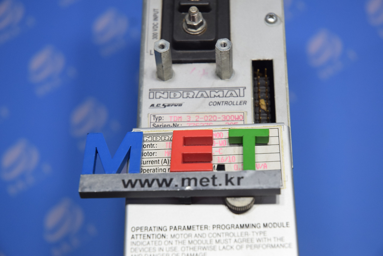 TDM 3.2-020-300-W0 [DRIVER] INDRAMAT AC SERVO CONTROLLER TDM 3 2 020 ...