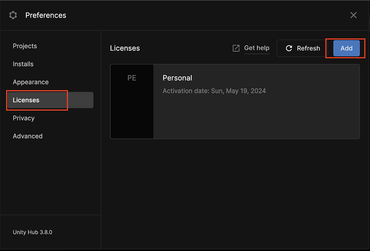 [MacOS] MacOS Unity Hub 설치하기 & 라이선스 다운받기