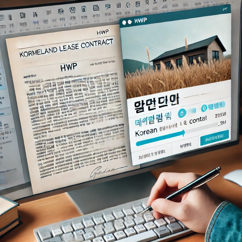 농지 임대차 계약서 무료양식 Hwp 및 작성법