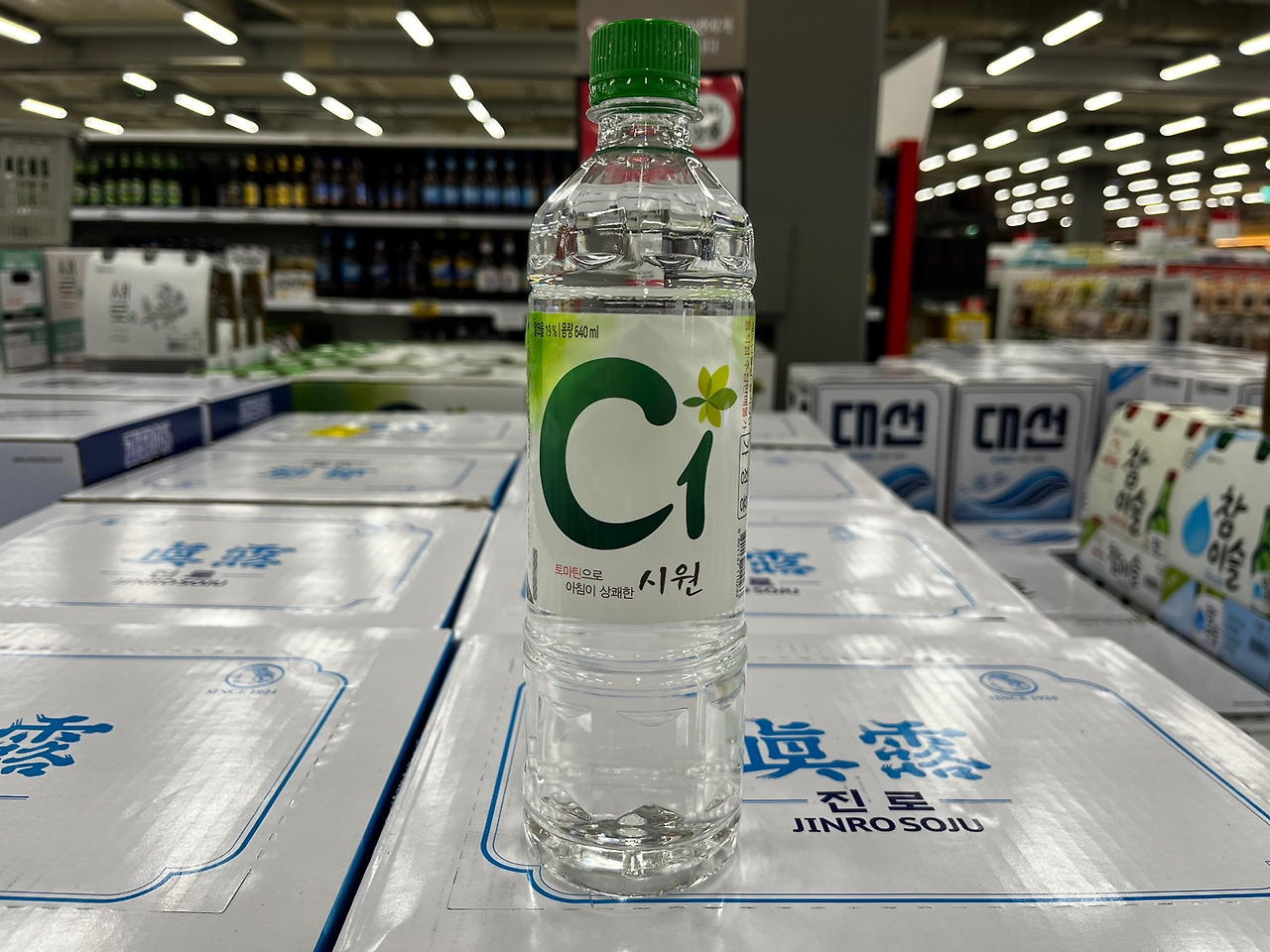 참이슬 640ml 소주 박스 가격 대형마트 640ml 페트병 소주 가격 종류 도수 안내(진로, 처음처럼, 대선, 좋은데이)