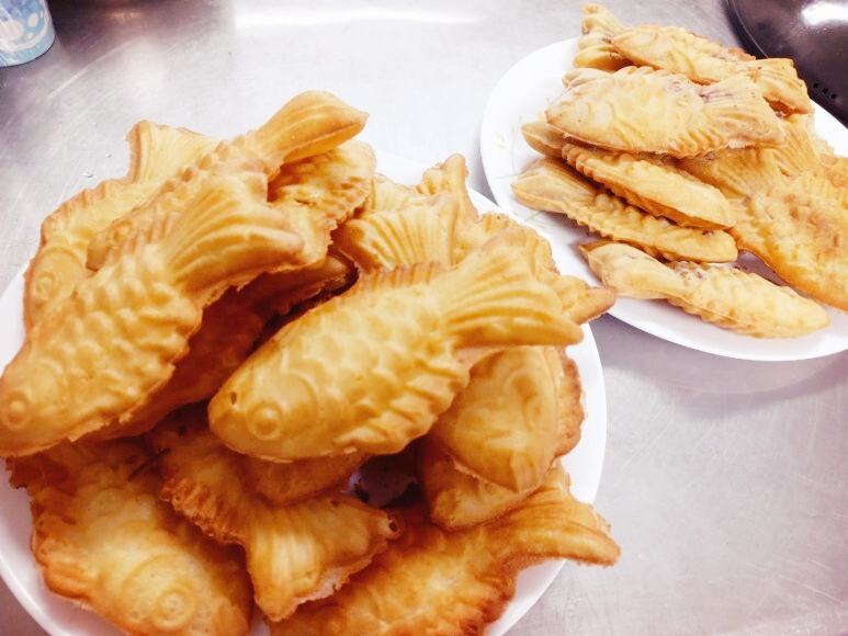 팥 슈크림 붕어빵 칼로리 비교