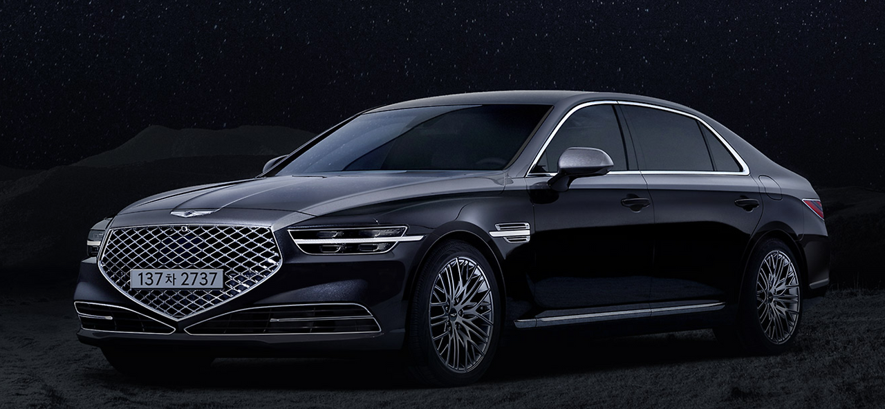 벤츠에 도전한다 - 2021 제네시스 G90 가격표 및 디자인