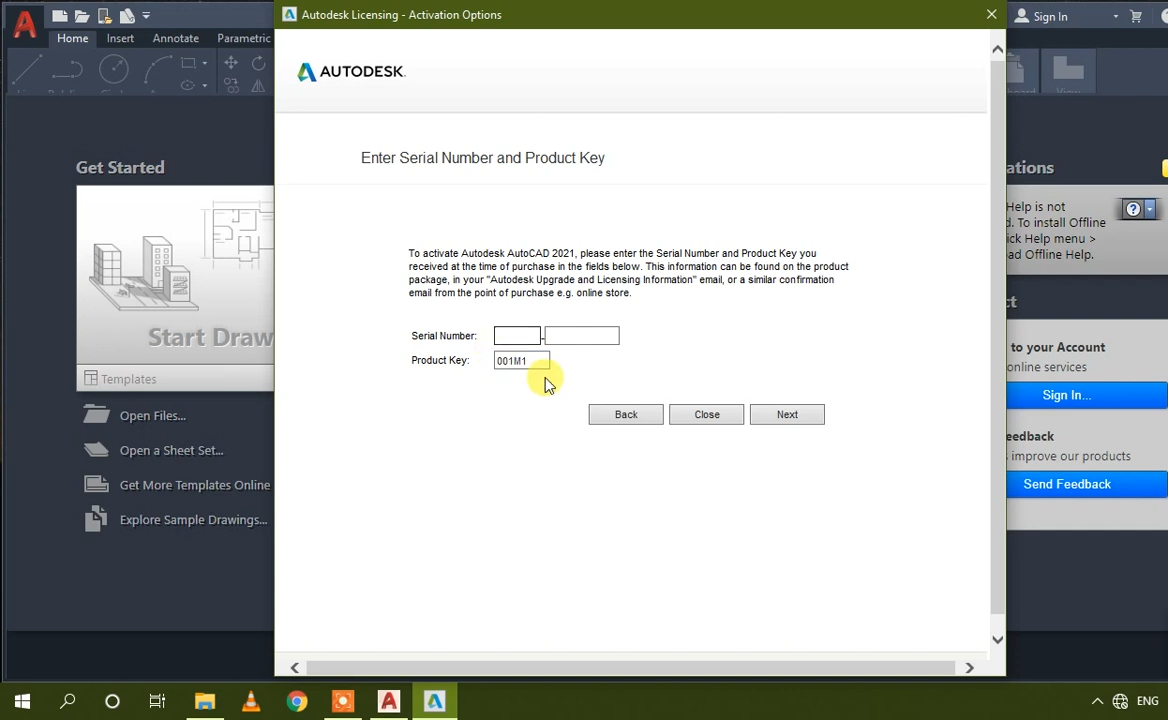 오토캐드(AutoCAD) 2021 크랙 인증 방법 찾는 방법(키젠 필요 없음)