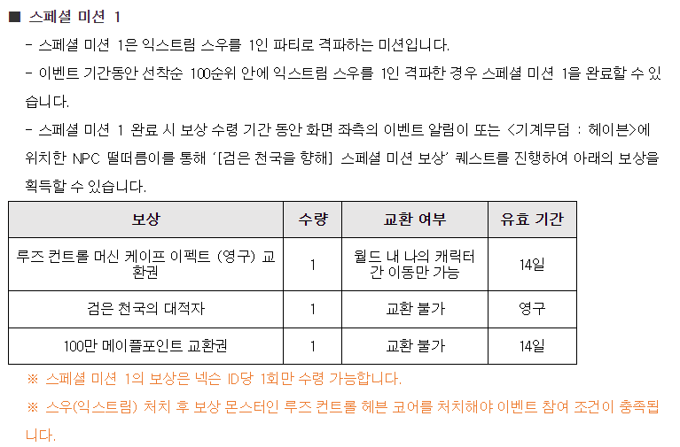 메이플스토리 리마스터 익스트림 스우 출시 독점 보상과 새로운 도전을 경험하세요